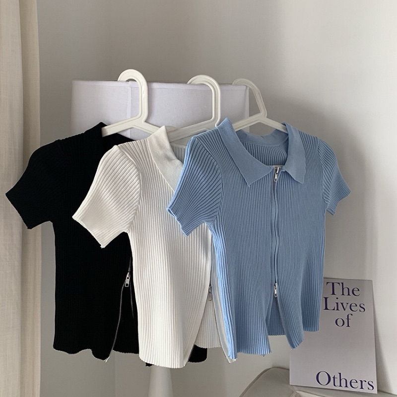 Jual TOXIC.OUTLET - Aurelia Top Baju Atasan Wanita Knit 058 | Shopee ...