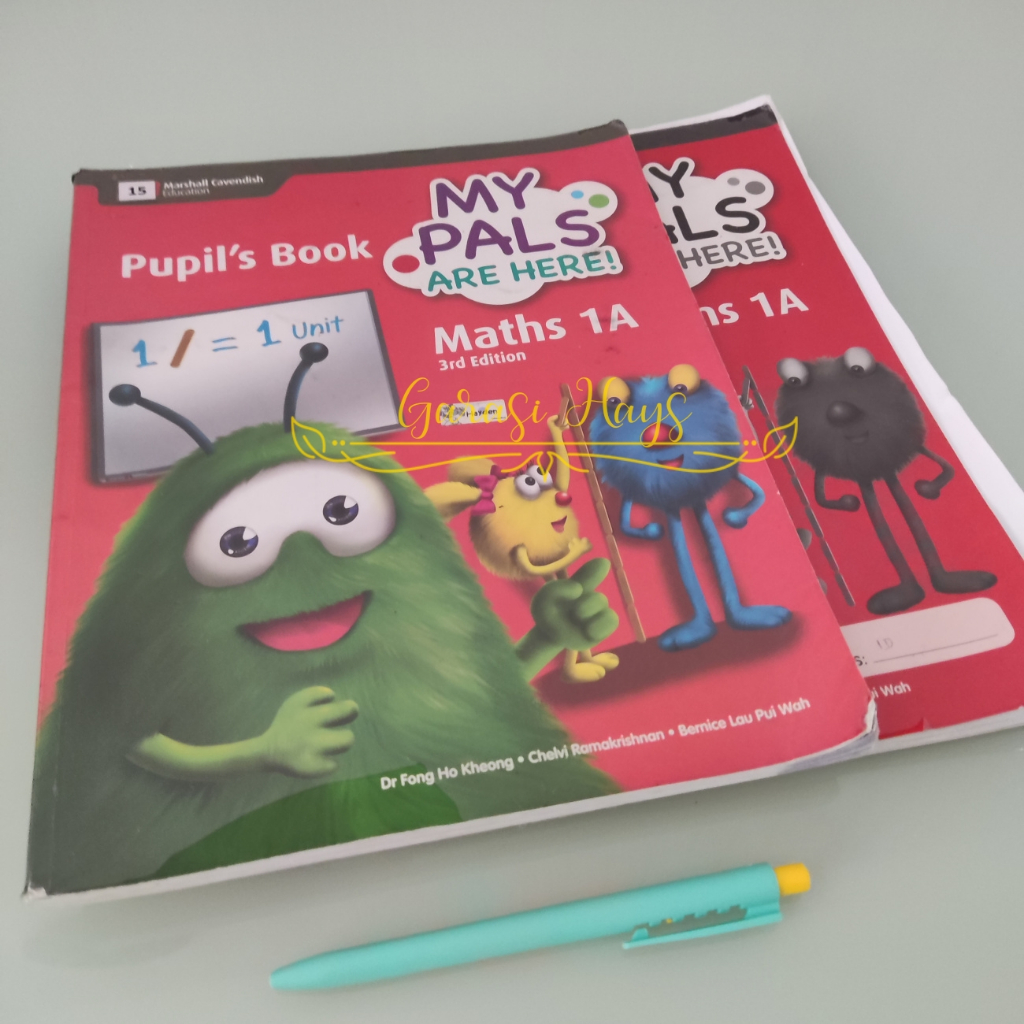Jual Buku My Pals Are Here Pupil's Book Maths 1A 3rd Edition FREE ...