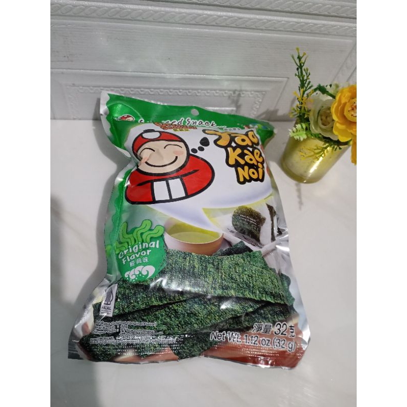 Jual Crispy Seaweed Tao Kae Noi 32gr snack Rumput Laut | Shopee Indonesia