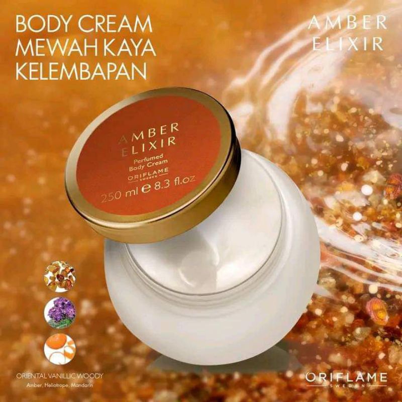 Jual 42504 Amber Elixir Perfumed Body Cream | Shopee Indonesia