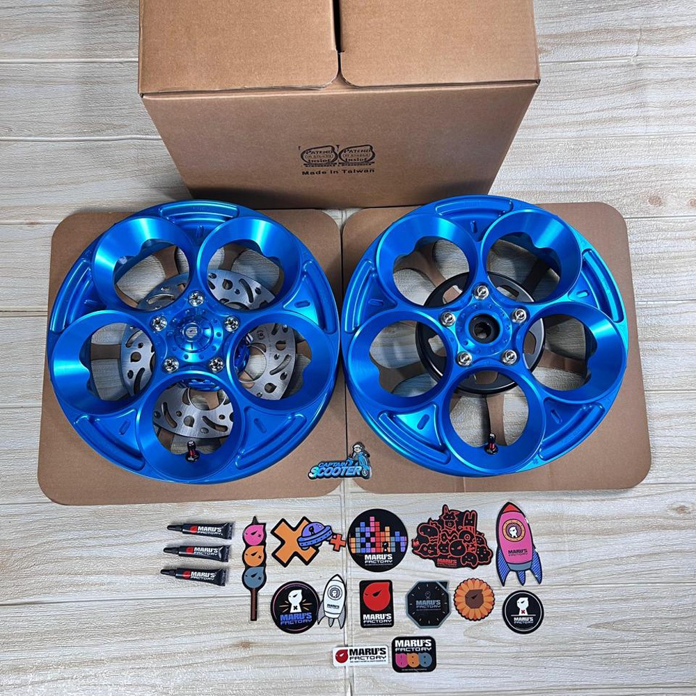 Jual Marus Rims Velg W225 Dark Blue Vespa Sprint Primavera GTS LX S ...