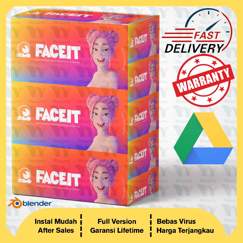 Jual Faceit for Blender 3D | Shopee Indonesia