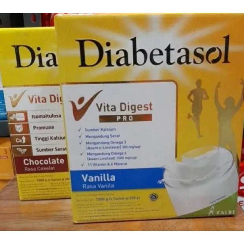 Jual Diabetasol JUMBO Rasa Coklat Vanilla 950gr 950gram | Shopee Indonesia