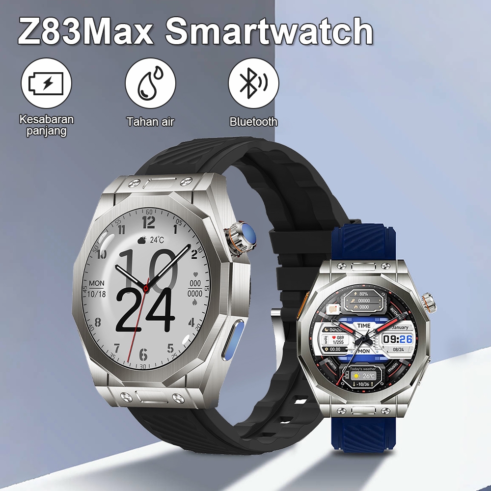 Jual Smartwatch Z83 Max Ultra HD IP68 SUPPORT ANDROID & IOS Pelacakan ...