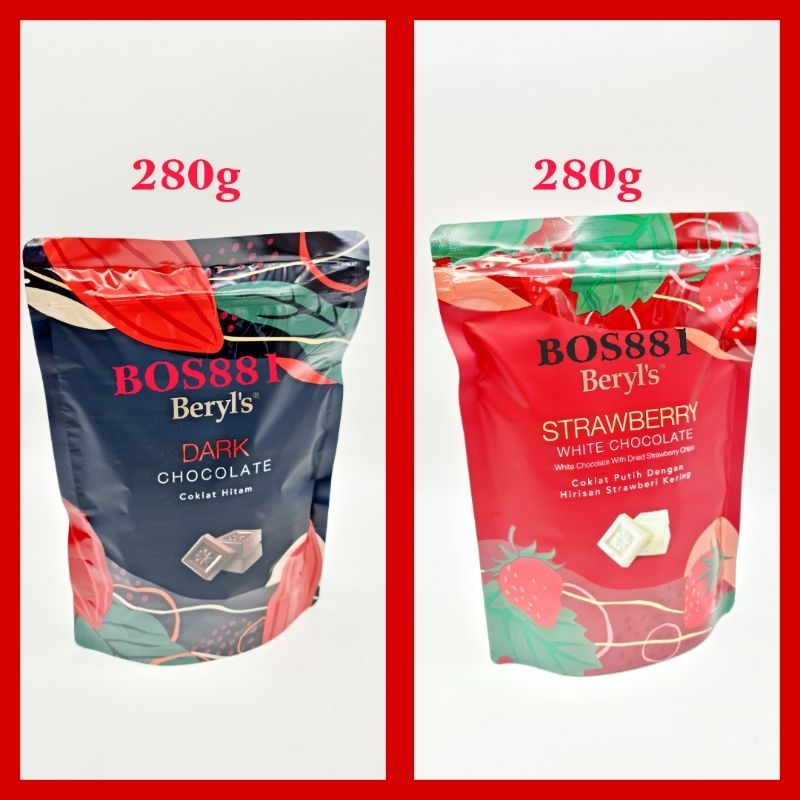 Jual Beryl's coklat strawberry & dark 280g | Shopee Indonesia