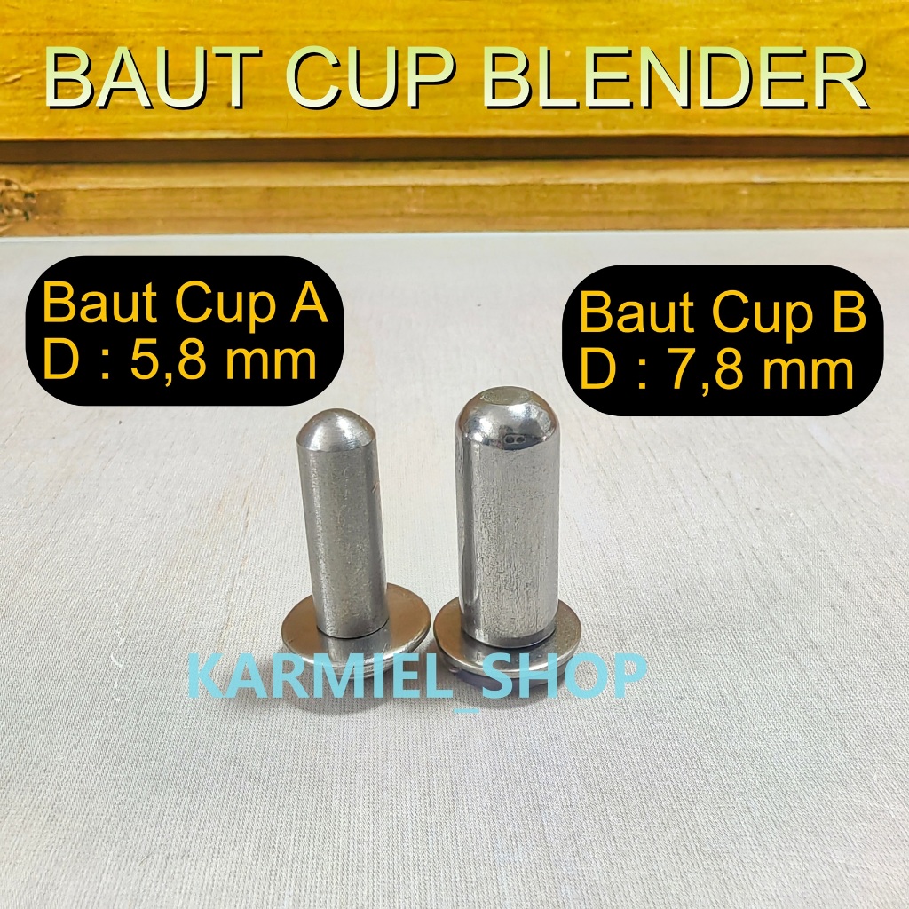 Jual Baut Set Poros As Besi Stainless Blender Meat Grinder Penggiling ...