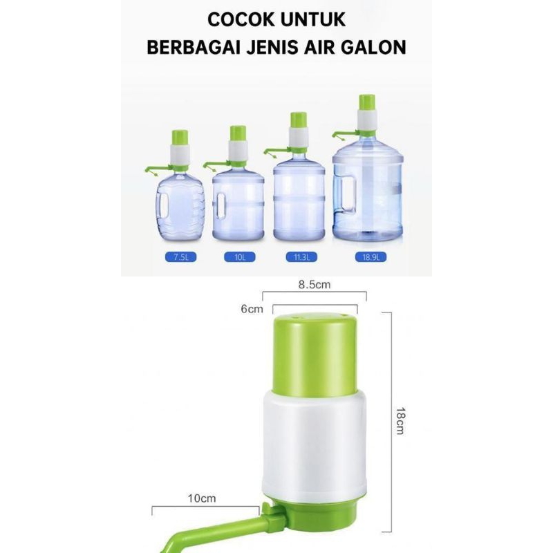 Jual Pompa Galon Air Manual Portable Gallon Water Pump Hand Press ...