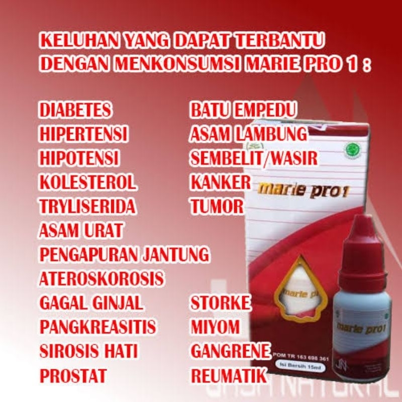 Jual Mariepro 1 - Jamu tetes 100% ORIGINAL | Shopee Indonesia