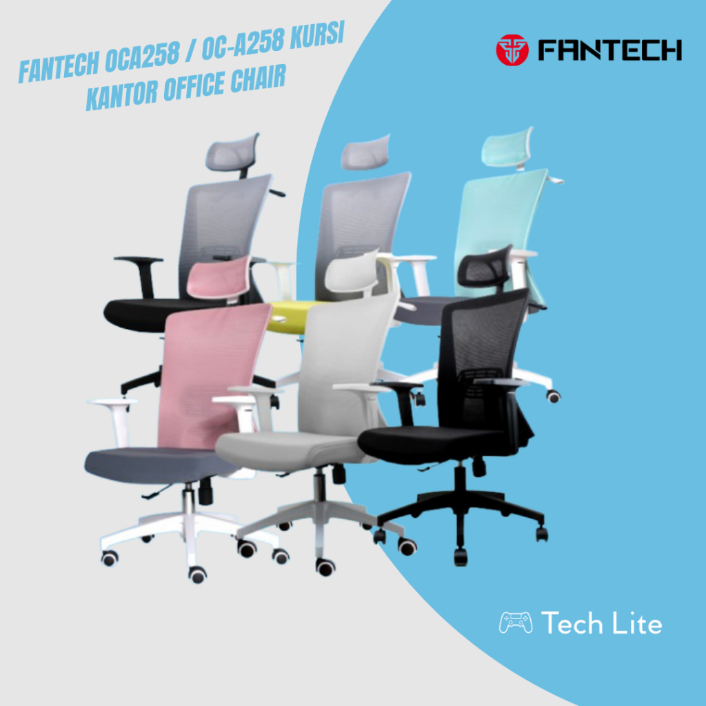 Jual Fantech Kursi Kantor OCA258 / OC-A258 Premium Office Chair ...