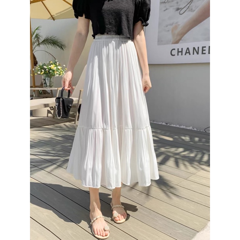 Jual Arsyy.id - Jasmine Skirt /Rok Vintage/ Rok Polos Lady Crush / Rok ...