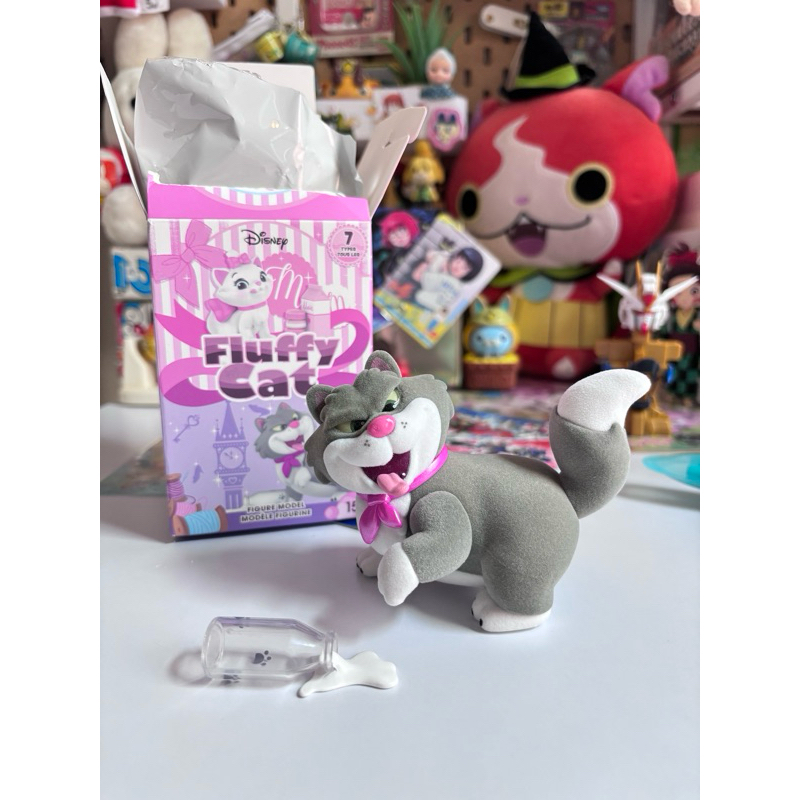 Jual Miniso Fluffy Cat Disney - Lucifer | Shopee Indonesia