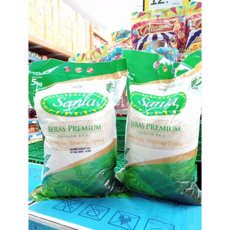 Jual Beras Premium Sania 5 kg | Shopee Indonesia