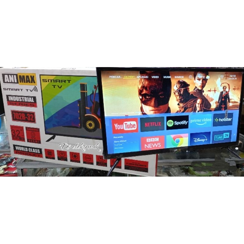 Jual smart tv led digital 32 inch Animax Baru/Garansi | Shopee Indonesia