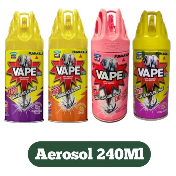 Jual Fumakilla Vape 0,425AE Anti Nyamuk dan Kecoa 240 ML | Shopee Indonesia