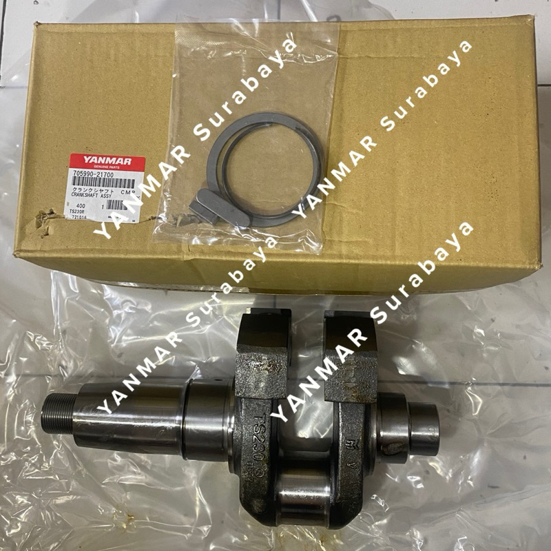 Jual Crankshaft/As kruk Yanmar TS230 705990-21700 Original | Shopee ...