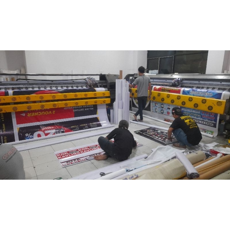 Jual Flexi Banner Amflex frontlite digital print 300 gsm | Shopee Indonesia