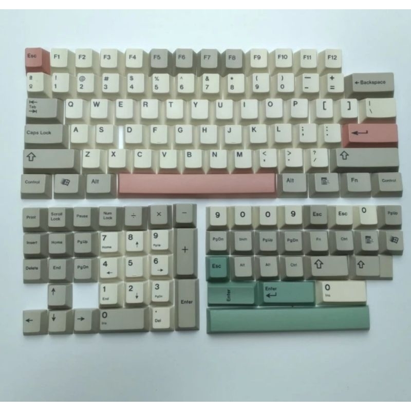 Jual Keycaps PBT Dye Sub 9009 Colorways Cherry Profile | Shopee Indonesia
