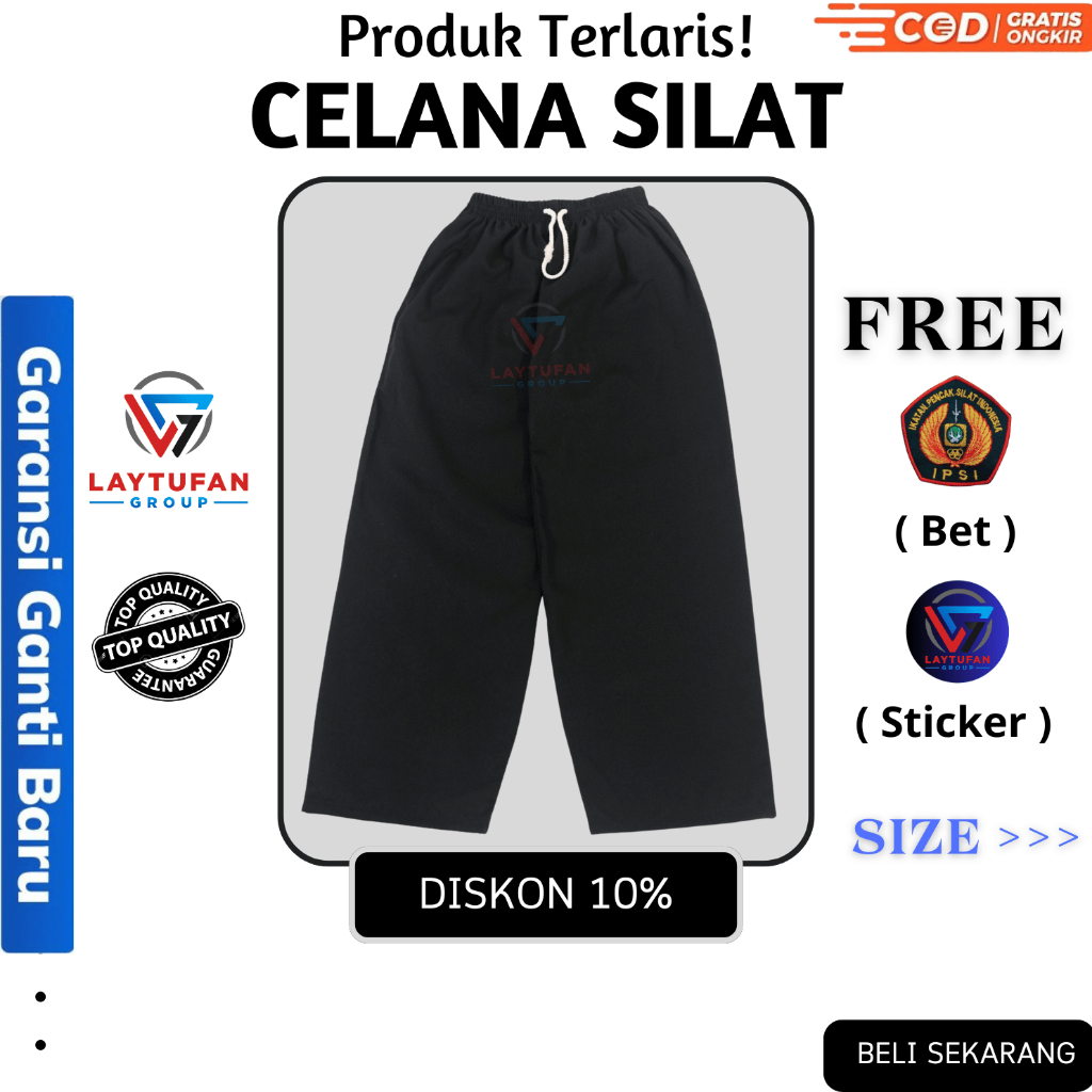 Jual LTF Collection Celana Silat Panjang ( Japan Drill ) Tahan Lama ...
