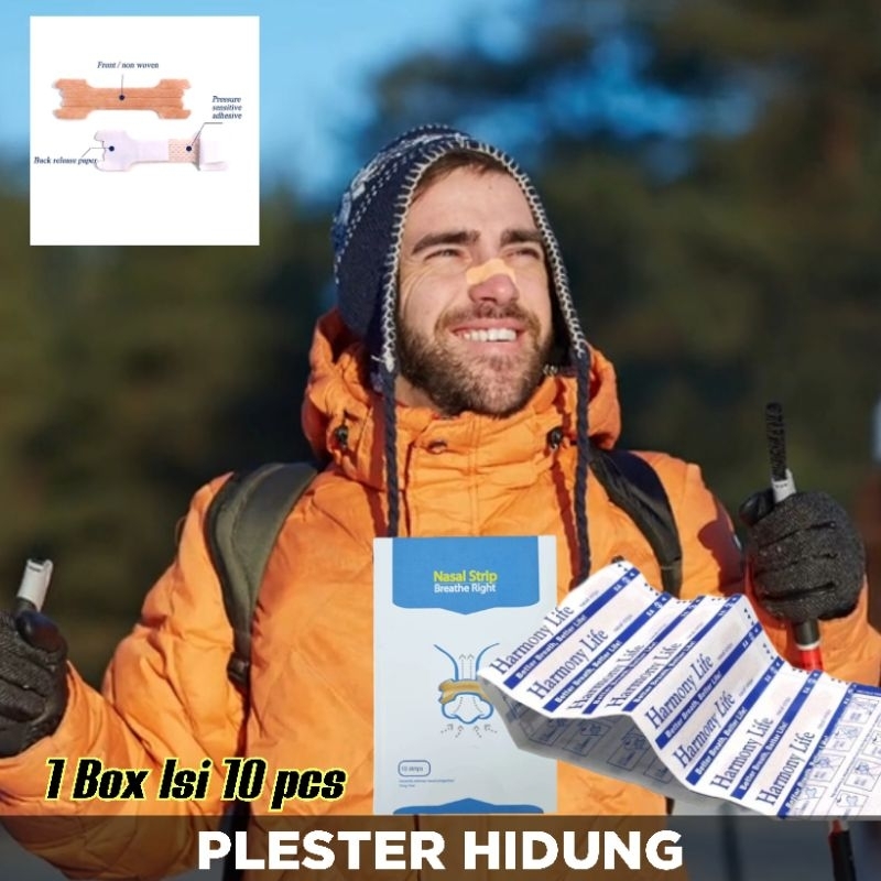 Jual Plester Hidung Nasal Strips - Hidung Tersumbat | Shopee Indonesia