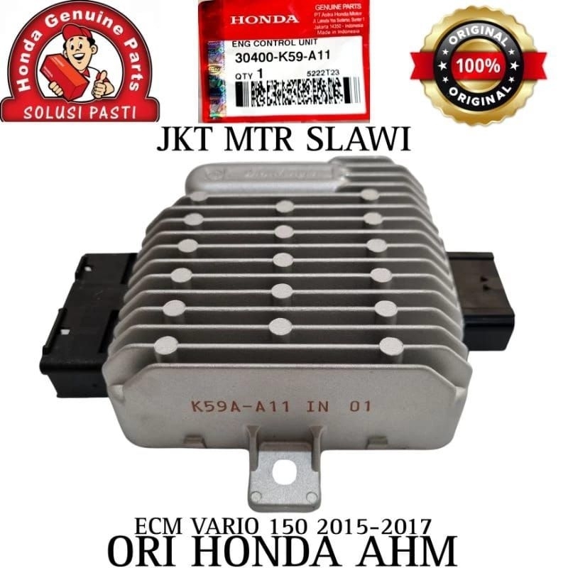 Jual 30400-K59-A11 Ecu atau ecm vario 150 led iss K59 A11 vario 150 led thn 2016 - 2017 asli ...