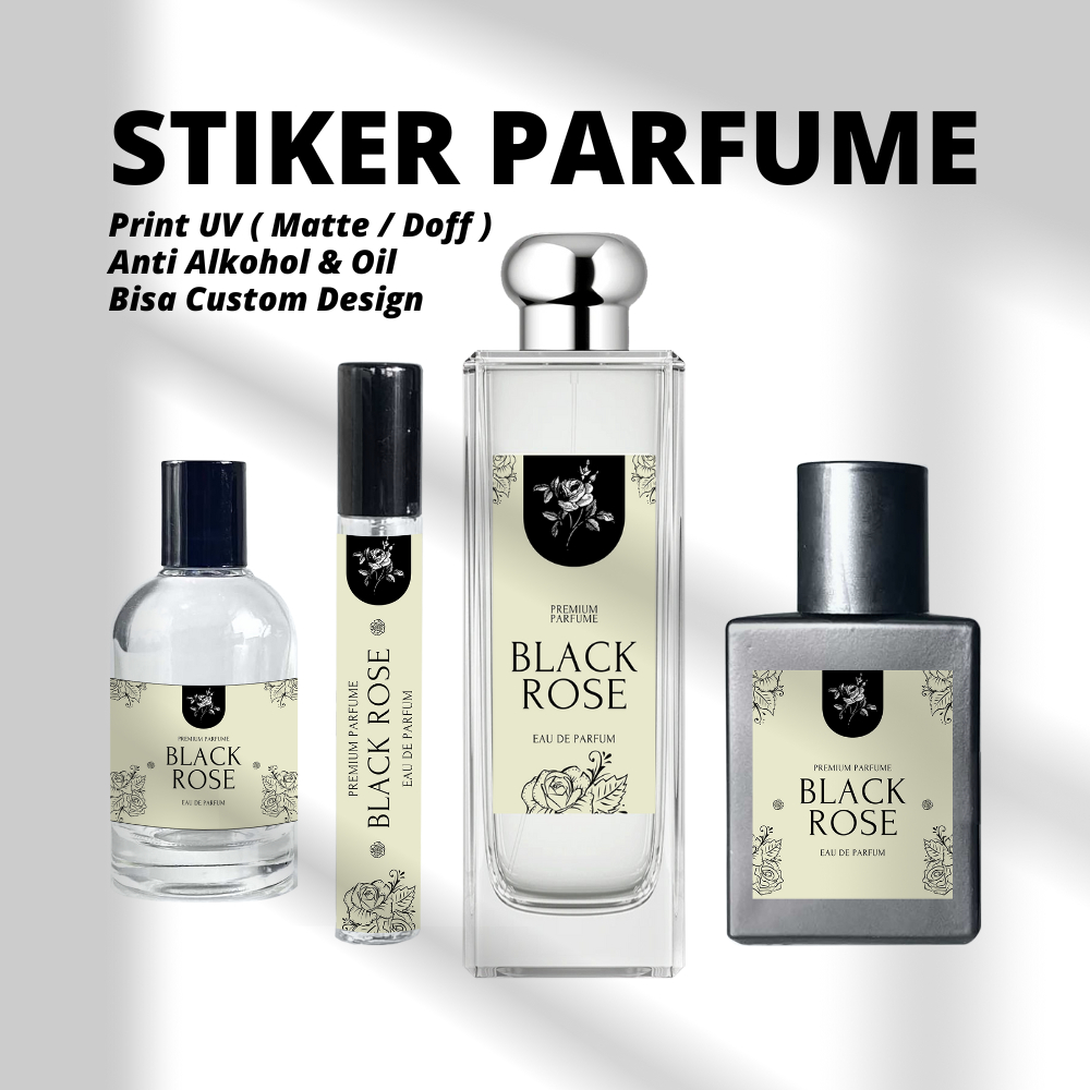 Jual STIKER PARFUME PRINT UV DOFF / MATTE ( ANTI AIR / ALKOHOL / ANTI ...