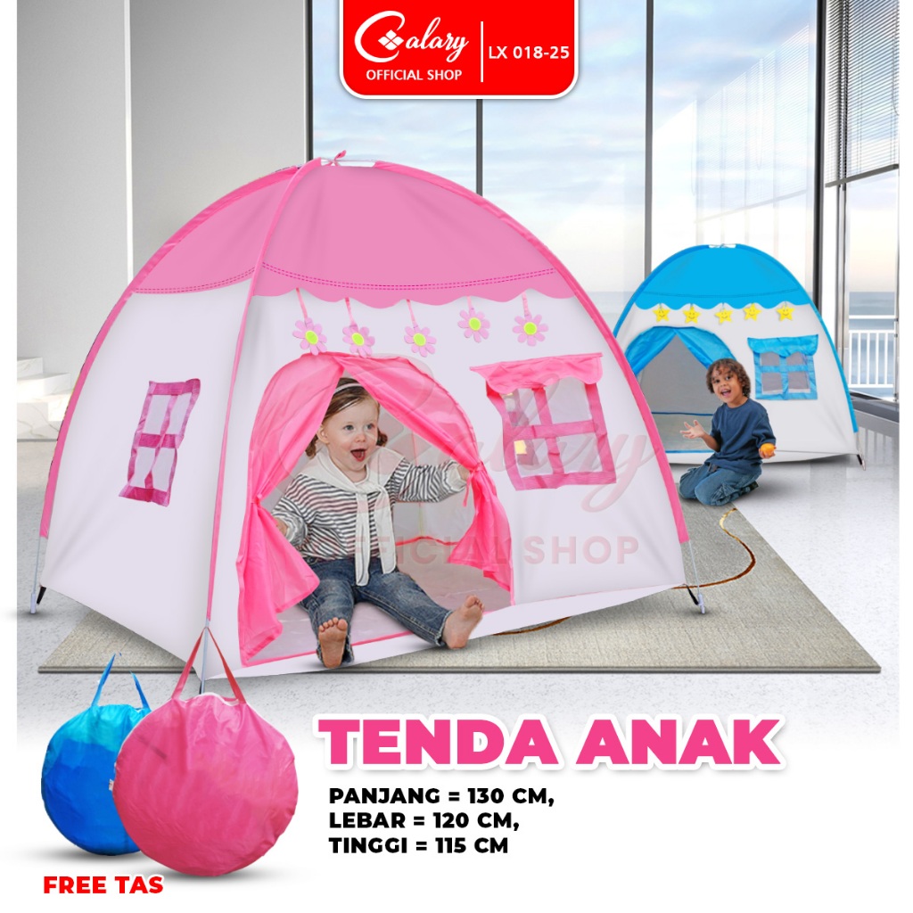 Jual SPEEDS Tenda Anak Bermain Model Rumah Kids Camping Indoor Outdoor ...