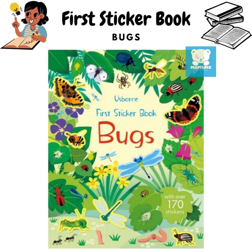 Jual [MAMAME]First Sticker Book // Buku Stiker Dan Bacaan Anak-anak ...