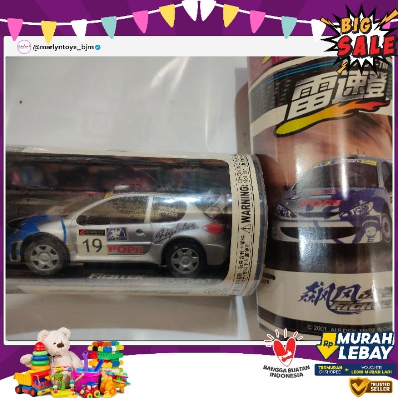 Jual Race Tin Gen 1 Auldey | Model Peugeot 206 Race Car | Mobil Remote ...