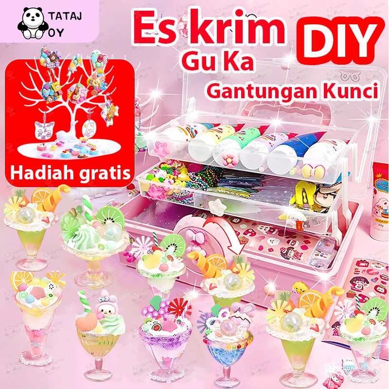 Jual Tatajoy Guka Set DIY ES krim DIY diy Guka DIY Keychain Guka Set ...
