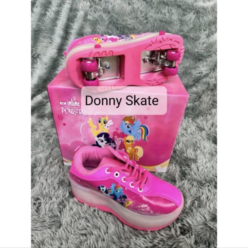 Jual Sepatu Roda Anak Model Baru | Frozen | Spiderman | Princess | LOL ...