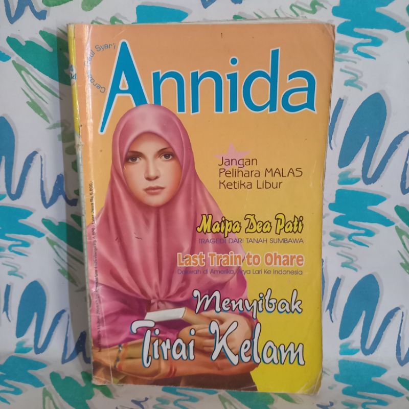 Jual original MAJALAH ANNIDA MENYIBAK TIRAI KELAM cek foto dan deskripsi KONDISI MAJALAH ...