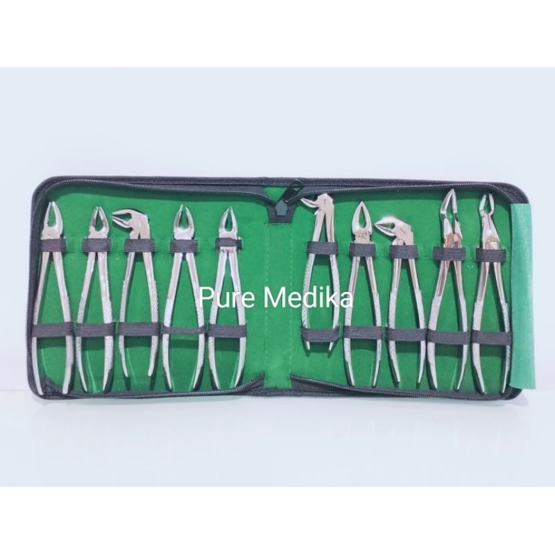 Jual Adult Forceps Set ( Set Of 10 pcs)/(Tang Dewasa Set) | Shopee ...