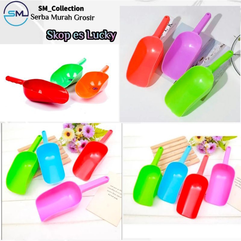 Jual Sendok Skop/Skop Serbaguna/Skop Es Lucky 670 (L) dan Lucky 671 (XL ...