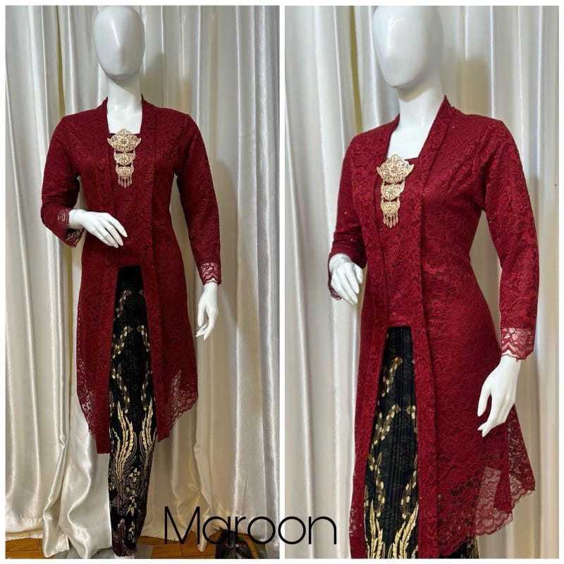 Jual Kebaya Kutu Baru / Kebaya Tunik / Tunik Brokat / Kebaya Modern / Kebaya Tile / Kebaya ...