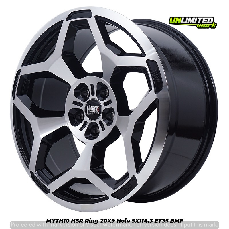 Jual Velg Racing Mobil Mazda Cx5, Crv, Innova Zenix Ring 20 HSR ...