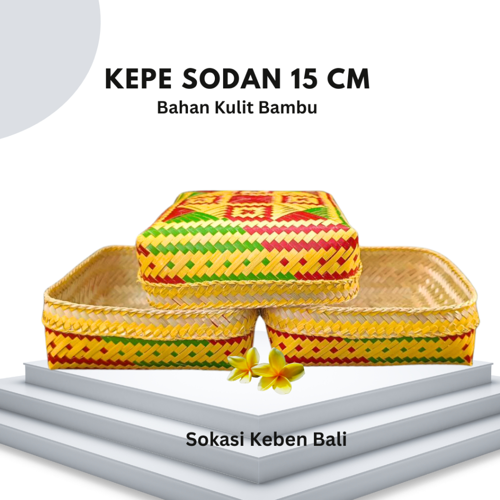 Jual Kepe Sodan Kulit Bambu Ecer| Besek| Keben| Sokasi Keben Bali ...