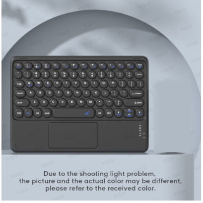 Jual GOOJODOQ Wireless Bluetooth Keyboard With Touchpad For iPad ...