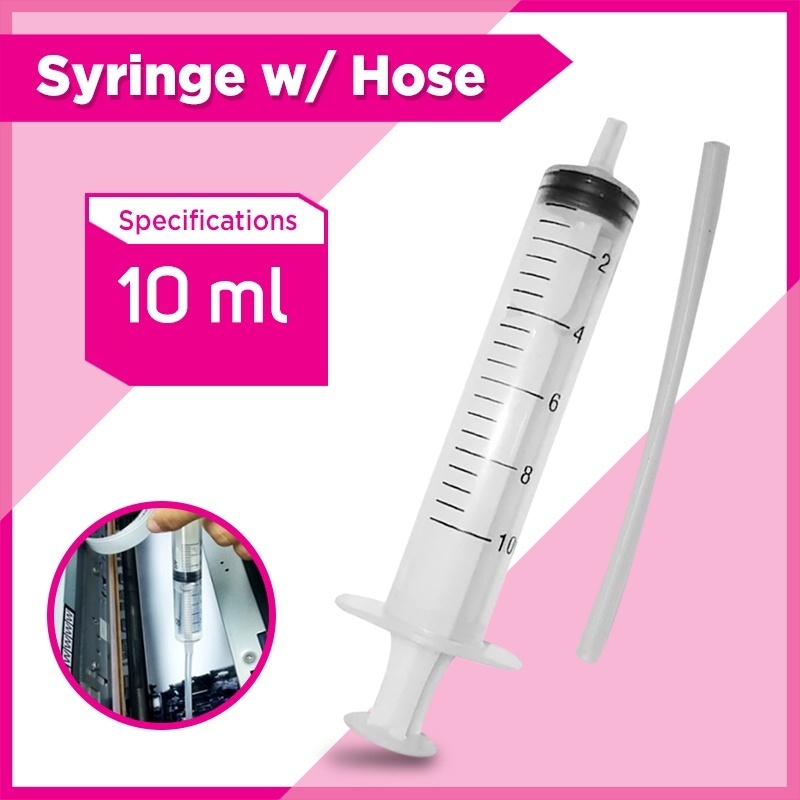 Jual Ink Refill Injection/Syringe/Printer Head Cleaning Hose/Suntikan ...