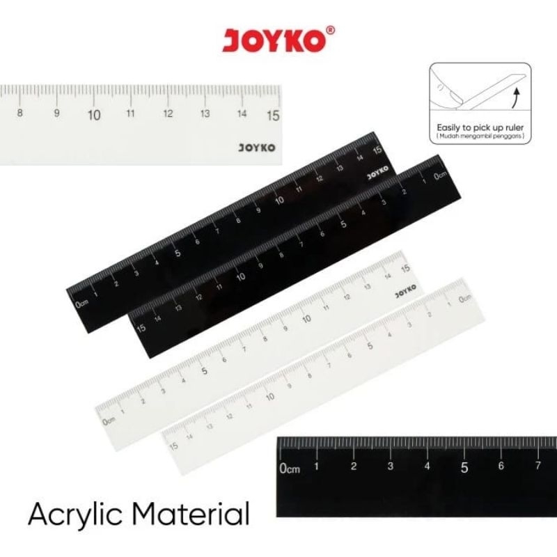 Jual Penggaris Akrilik Joyko Rl 302 Shopee Indonesia