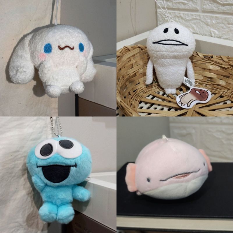 Jual ganci boneka cinnamoroll sanrio sega , nameko saibai kit , cookie ...