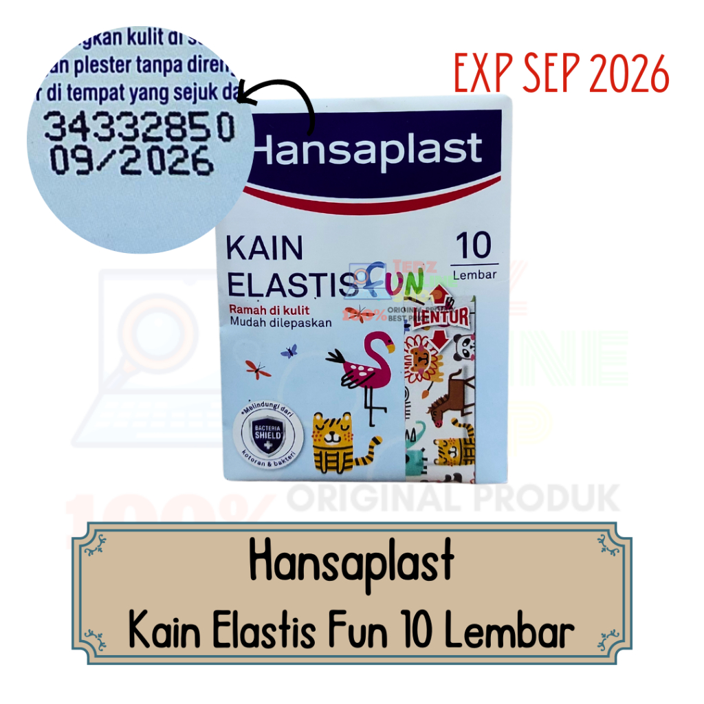 Jual Kain Elastis Fun Hansaplast 10 Lembar | Shopee Indonesia