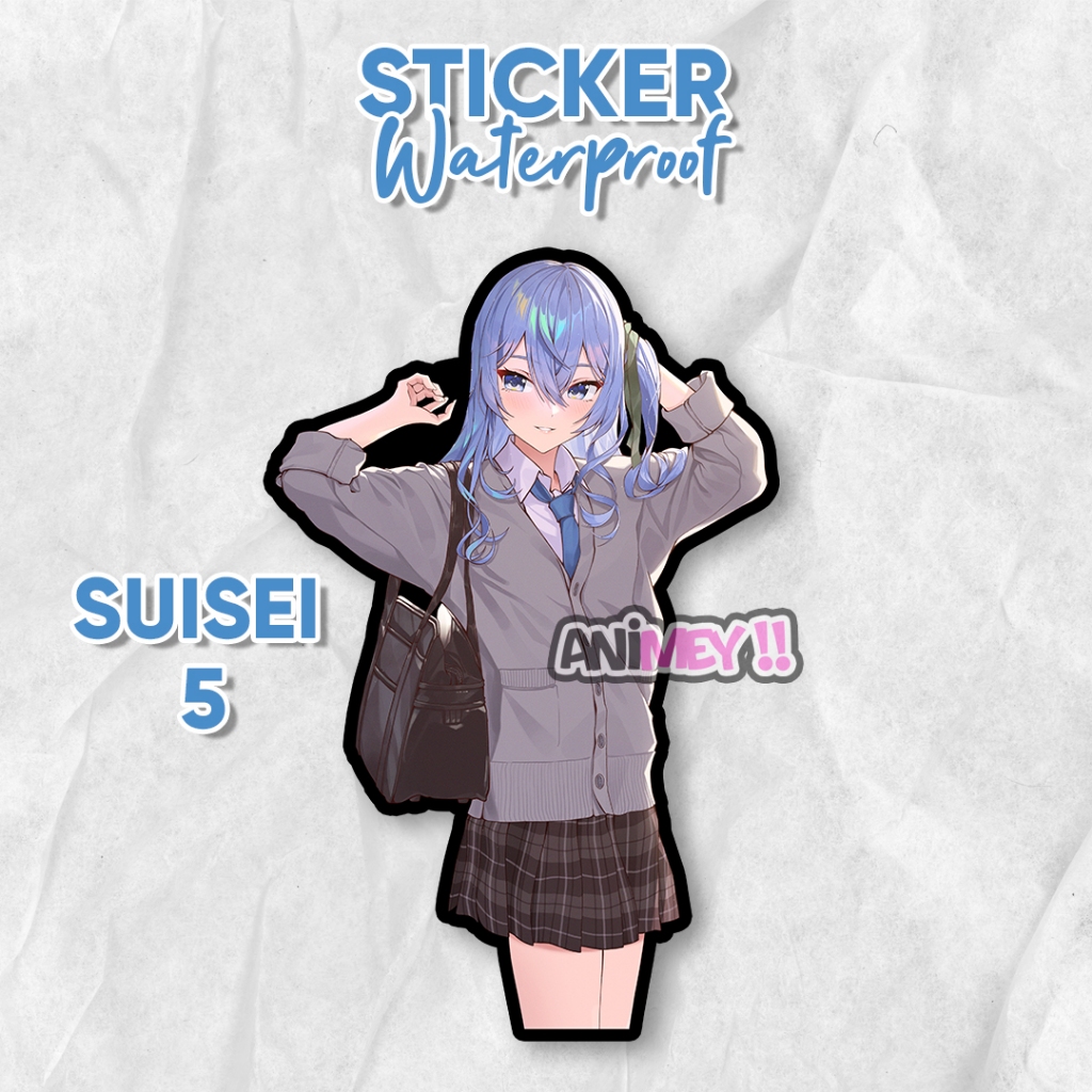 Jual Stiker Suisei Hoshimachi / Sticker Anime Waterproof | Shopee Indonesia