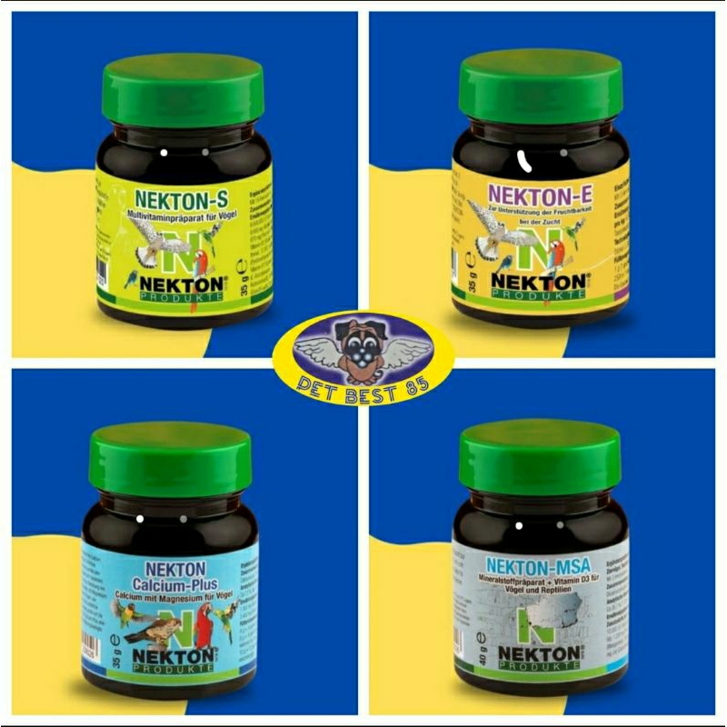 Jual Nekton Paket Vitamin Breeding dan Harian kemasan kecil 30-35gr 4 ...