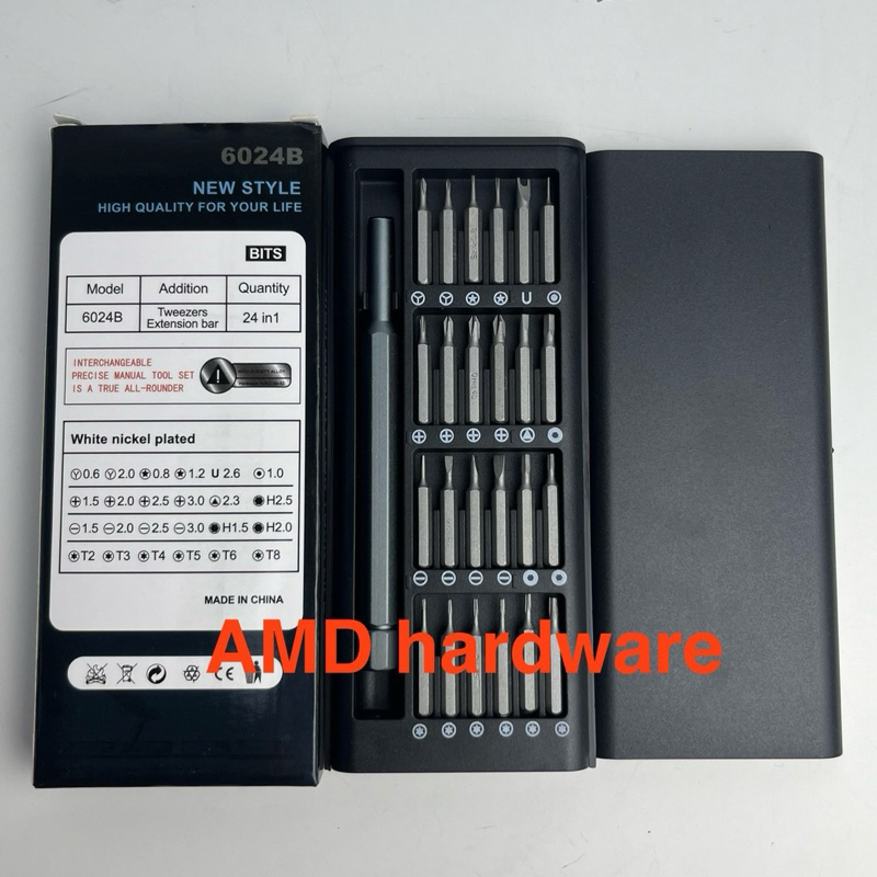 Jual OBENG MINI SET 24 pcs in 1 HP Camera Laptop Jam Tangan Listrik ...