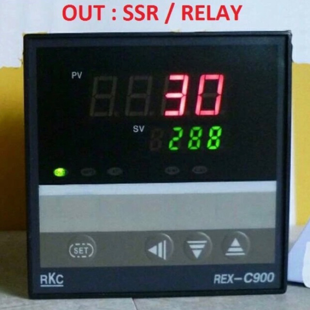 Jual REX C-900 DIGITAL PID TEMPERATURE CONTROLLER OUTPUT SSR | Shopee Indonesia