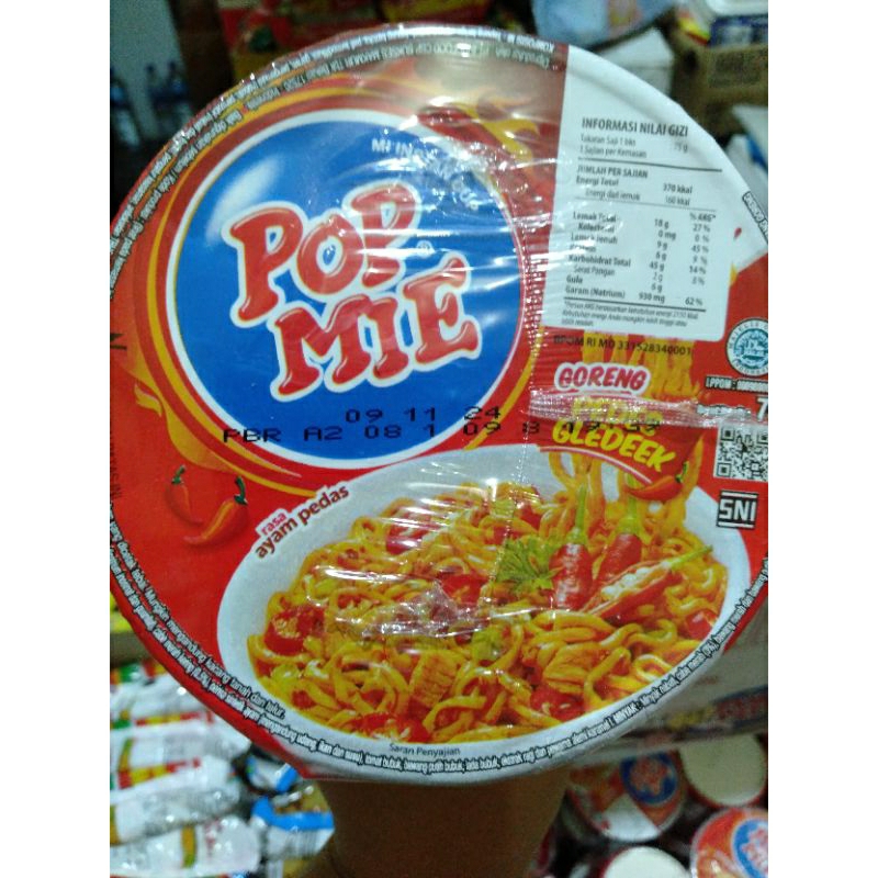 Jual pop mie goreng spesial / pedas dower / pedas gledek | Shopee Indonesia