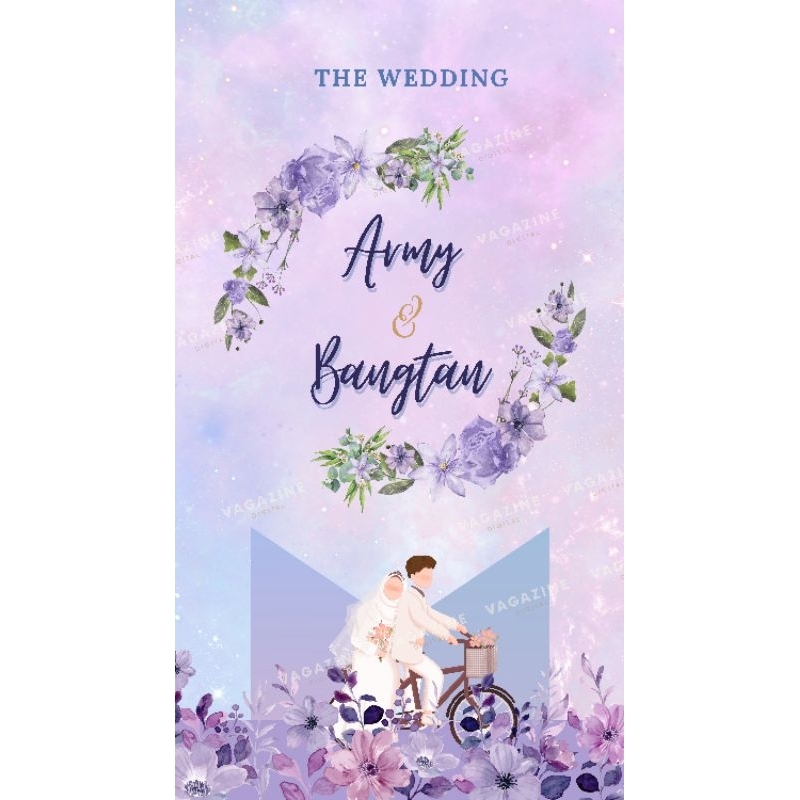 Jual UNDANGAN DIGITAL BTS UNDANGAN VIDEO BTS UNDANGAN PERNIKAHAN BTS ...