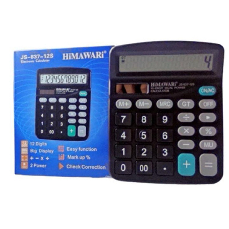 Jual Kalkulator CITIZEN 12 Digit - Calculator Check Dual Two 2 Power ...