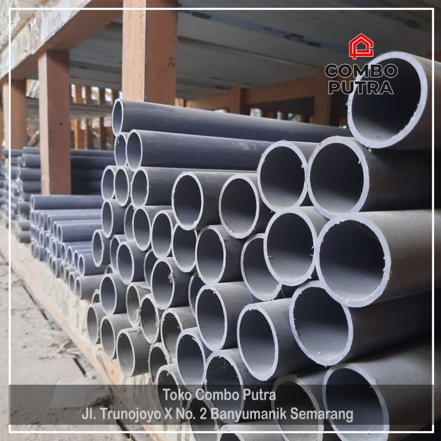 Jual Pipa Pralon Paralon PVC Maspion AW 4 meter | Shopee Indonesia