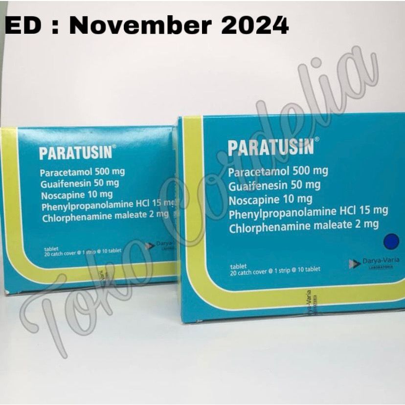 Jual Paratusin Tablet 1 Box Isi 200 Tablet | Shopee Indonesia